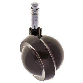 Kenrick Shepherd Caster with Peg & Socket Dark Brown 50mm | Ross ...