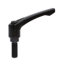 Male Thread Adjustable Indexed Clamping Handle, Heavy Duty M6 20mm ...