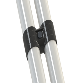 Black Metal Parallel Bracket ES-8-BK Castors, Trolley Wheels & Castors ...