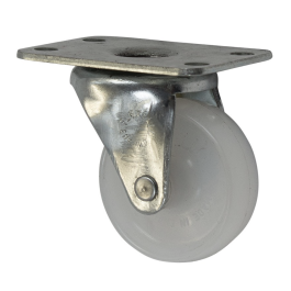 Flexello 50mm White Nylon Swivel Castor Wheel | Ross Castors Castors ...