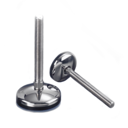 M10 x 50mm Stainless Steel Adjustable Feet with Rubber Core | Ross ...