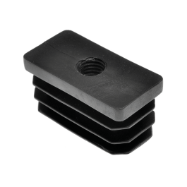 M10 Rectangular Threaded Insert 25 x 50mm | Ross Castors Castors ...