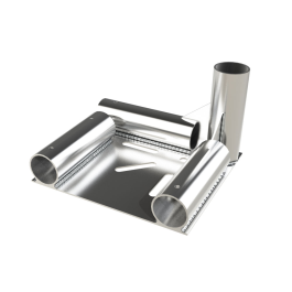 Right Hand Side Corner Support for Connect-a-Tube | Ross Castors ...