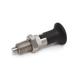 Stainless Steel Spring Loaded Index Plunger with Locking Rest Position ...