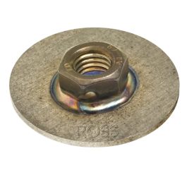 60mm Round Stainless Steel M16 Threaded Weld Plates Castors, Trolley ...