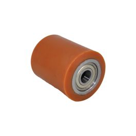 1741CC 75mm LAG Polyurethane Coasted Steel Rollers with Castors ...
