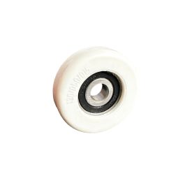 50mm Polyurethane Guide Roller - Durable 10mm Bore Castors, Trolley ...