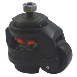 50mm Black Footmaster Levelling Castor – Stable Stem Fitting Castors ...