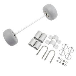WheelEEZ™ Wheel Axle Kit with 2x30cm Wheels and Axle Castors, Trolley ...