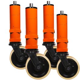 Super Heavy Duty Jacking Castor | Castors, Trolley Wheels & Castors ...