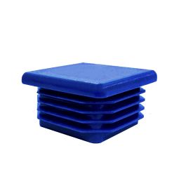 Square Tube Insert Blue 40mm x 40mm - Durable & Secure Fit Castors ...