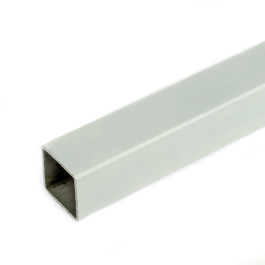 Square Steel Tube Grey 3m Length 25x25mm Pack of 4 | Steel Castors ...