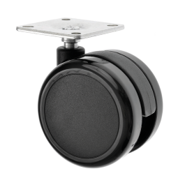 75mm Twin-Wheel Castor with Top Plate Castors, Trolley Wheels & Castors ...