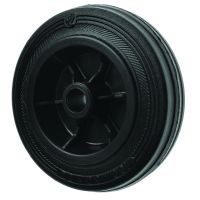 Black Rubber Wheels | Industrial Wheels | Ross Castors Online Castors ...