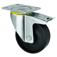 Top Plate Cast Iron Castors 5000 Series | Ross Castors Castors, Trolley ...