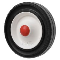 Solid Rubber Trolley Wheels | Ross Castors Castors, Trolley Wheels ...