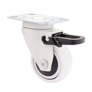 50mm Fixed Castor with Plastic Wheel | Ross Castors Castors, Trolley ...
