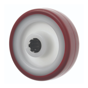 125mm Heavy Duty Nylon Wheels with Bearings Castors, Trolley Wheels ...