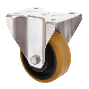 Fixed Castors with 8" Ergonomic Wheel Castors, Trolley Wheels & Castors ...