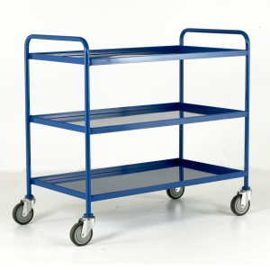 Large Tray Trolley 1065h x 610w x 1065d mm includes 3 Plywood Trays ...