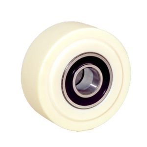 LAG 200mm White Cast Nylon Wheel with Precision Ball Bearings | LAG ...