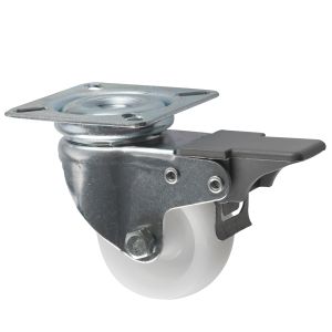 50mm Fixed Castor with Plastic Wheel | Ross Castors Castors, Trolley ...