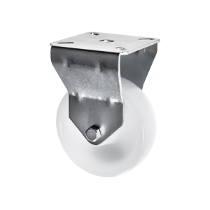75mm Light Duty Fixed Castor with Nylon Wheels | Ross Castors Castors ...