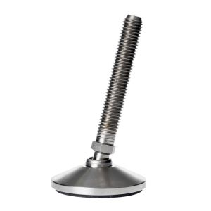 Stainless Steel Adjustable Feet 100mm Dia. M16 x 150mm | Ross Castors ...