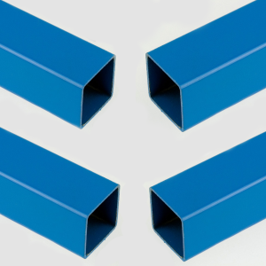 Square Steel Tube Blue 3m Length 25x25mm | Steel Tubing | Ross Castors ...