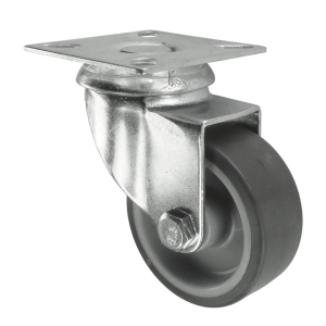 50mm Low Level Castors with Twin Polyurethane Wheels | Ross Castors ...