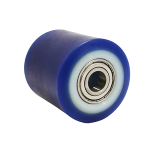 LAG 80mm Pallet Truck Wheels Soft Polyurethane Rollers 650kg Load ...