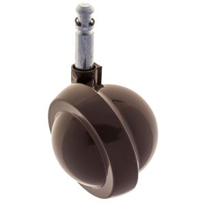 Kenrick Shepherd Caster with Peg & Socket Dark Brown 50mm | Ross ...