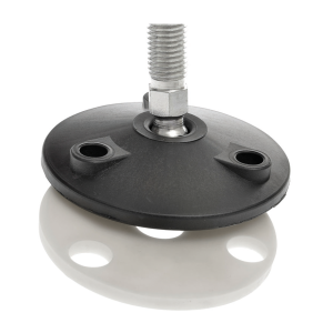 M12 x 100mm Threaded Machine Leveling Feet 100mm Dia. | Ross Castors ...