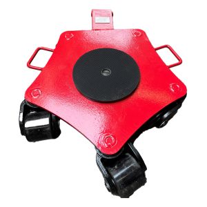 Rotating Industrial Machine Moving Skates 4 Tonne with Rubber Plate ...