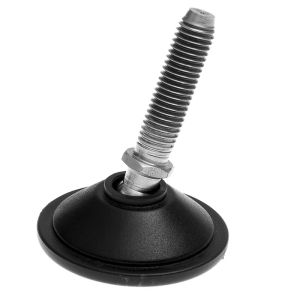Stainless Steel Adjustable Feet 38mm Dia. M10 x 75mm | Ross Castors ...