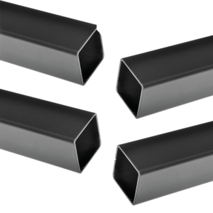 Square Steel Tubing Black 3m Length 25x25mm | Ross Castors Castors ...