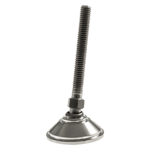 M10 x 50mm Stainless Steel Adjustable Feet with Rubber Core | Ross ...