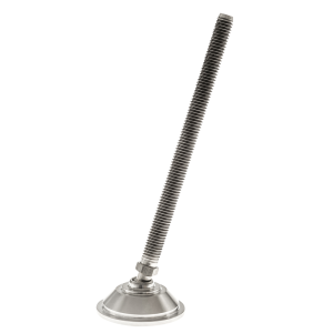Stainless Steel Adjustable Levelling Feet 55mm Dia, M12 x 75mm | Ross ...