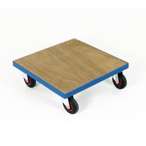 Extra Heavy Duty Rolling Corner Skates Orange 600kg Load | Ross Castors ...