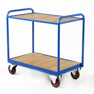 Large Tray Trolley 1065h x 610w x 1065d mm includes 3 Plywood Trays ...