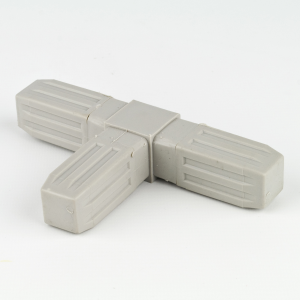 Flat Heavy Duty Square Tube Connector 3 Way 25mm | 3 Way Connector ...