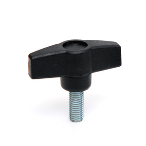 Male Wing Knob M8 x 40mm Thread Length | Ross Handling Castors, Trolley Wheels & Castors Online ...