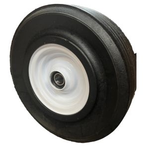 Heavy Duty Aeronautic Rubber Wheel 250mm Load Weight 450kg 20mm Bore ...