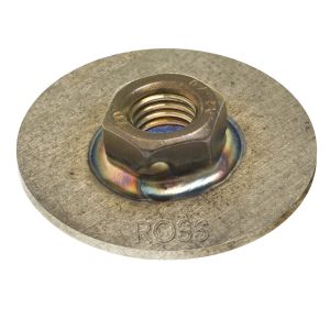 Square Stainless Steel Threaded Weld Plates M10 25 x 25mm | Ross ...