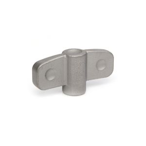 Through Thread Wing Knob M8 x 50mm Diameter | Ross Handling Castors ...