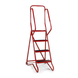 Ross Warehouse Safety Ladder 4 Steps Anti-Slip 1683h x 580w x 955dmm ...